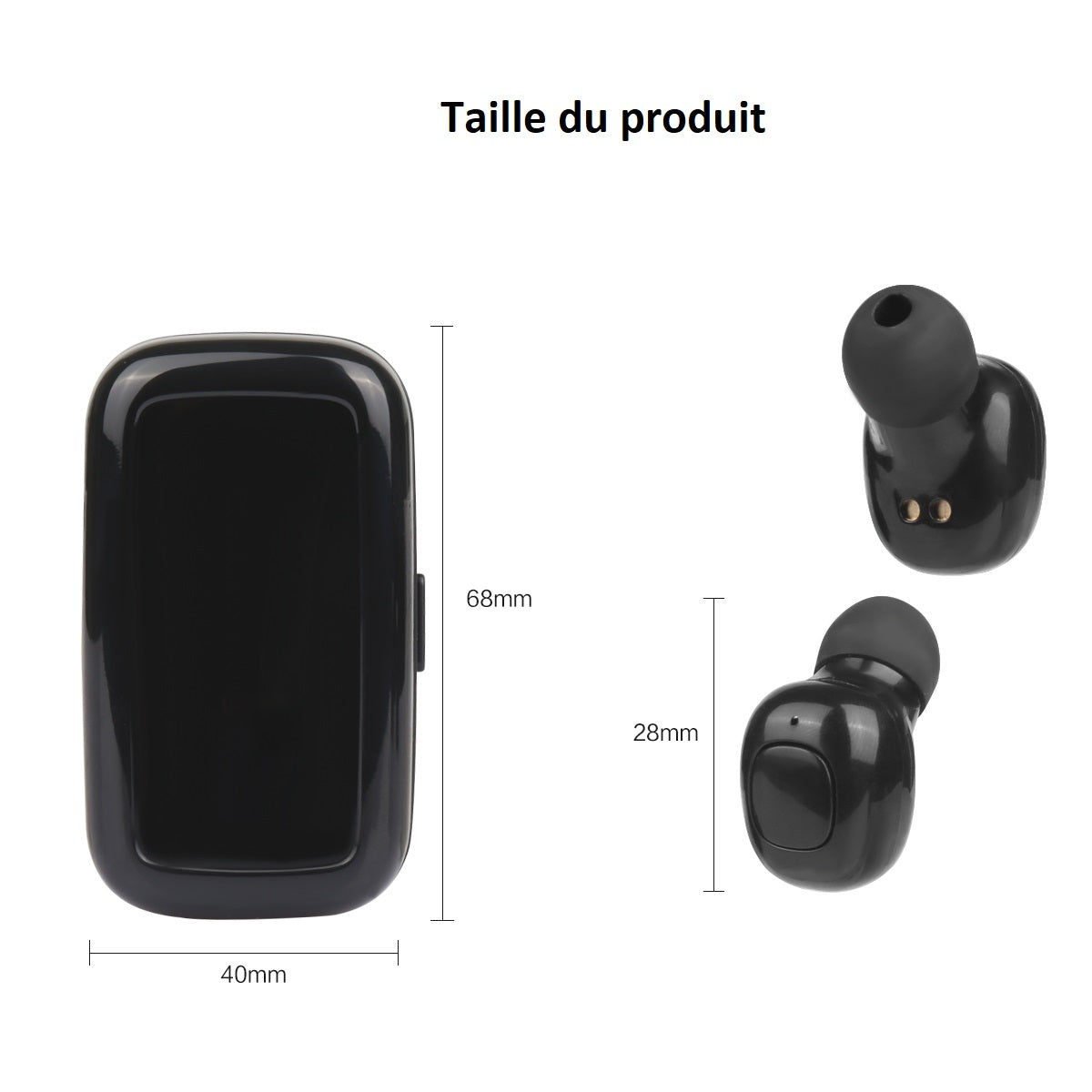 ECOUTEURS BLUETOOTH AVEC REDUCTION DE BRUIT – Platyne